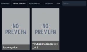 【Stable Diffusion】｢EasyNegative｣の導入・使い方 - 自分コンテンツ計画