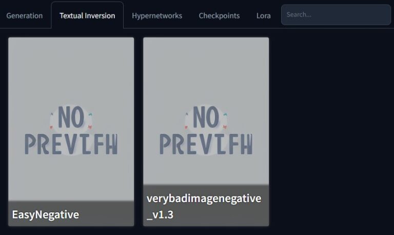 【Stable Diffusion】｢EasyNegative｣の導入・使い方 - 自分コンテンツ計画