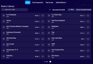 音楽生成AI「AIVA」基本的な使い方やライセンスについて - 自分コンテンツ計画